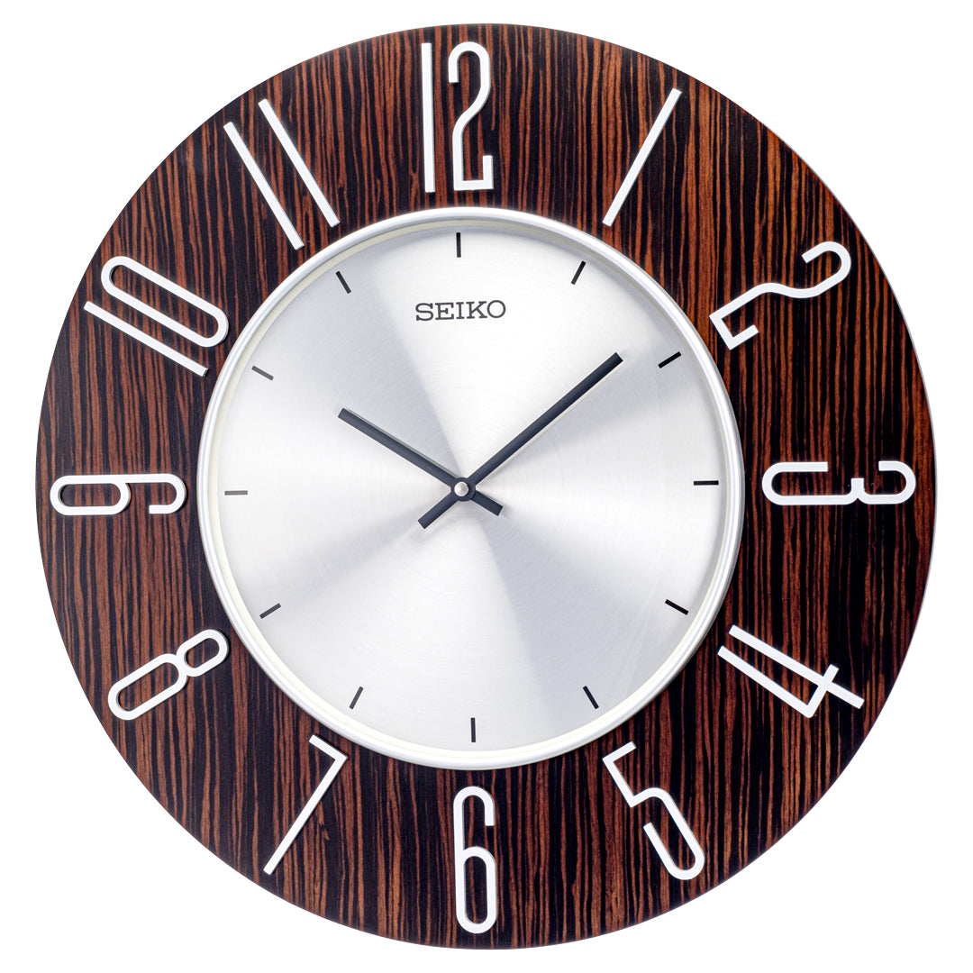 Seiko Online QXA800B Wooden Toned Decor Clock – SEIKO CLOCKS INDIA