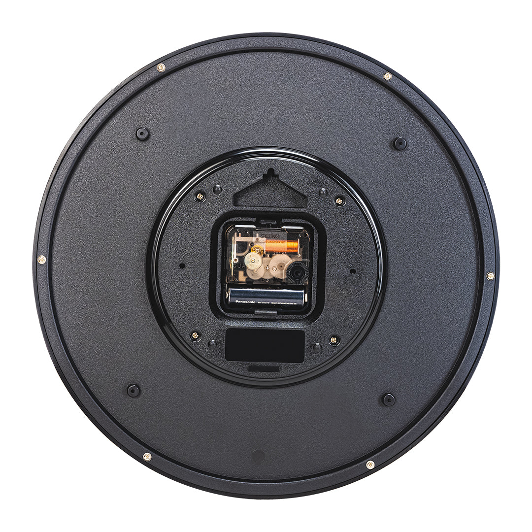 QXA791J contemporary clock with lumibrite markers – SEIKO CLOCKS INDIA