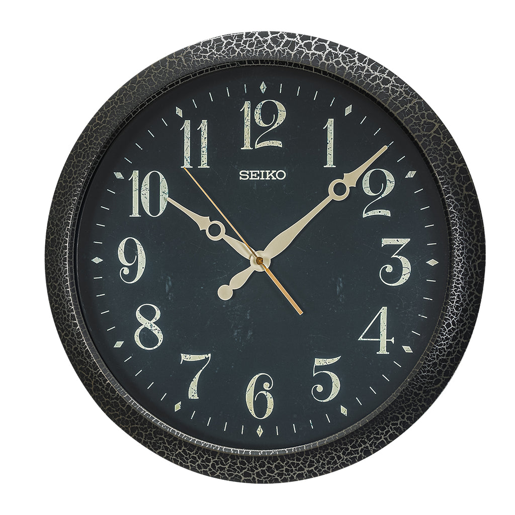 SEIKO ONLINE STORE QXA815K Black Contemporary Decor Clock – SEIKO ...