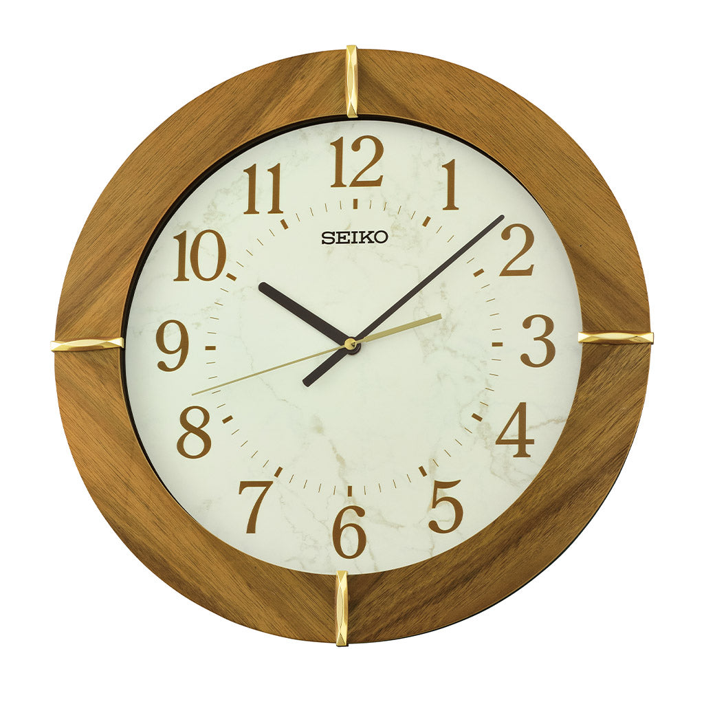 SEIKO ONLINE STORE QXA855B Classic Walnut Clock – SEIKO CLOCKS INDIA