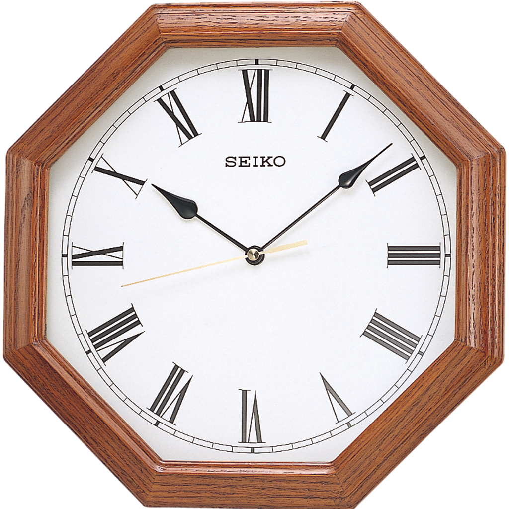 SEIKO ONLINE STORE QXA152B Oak Wood – SEIKO CLOCKS INDIA
