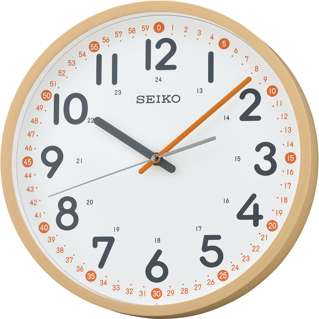 SEIKO ONLINE STORE QXA712Y Bright Clock for KIds' Rooms – SEIKO CLOCKS ...